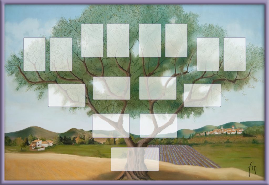 Arbre 5 générations Olivier A3 80 gr (29,7 cm x 42 cm) - Imprimez vos arbres - Vos arbres ...